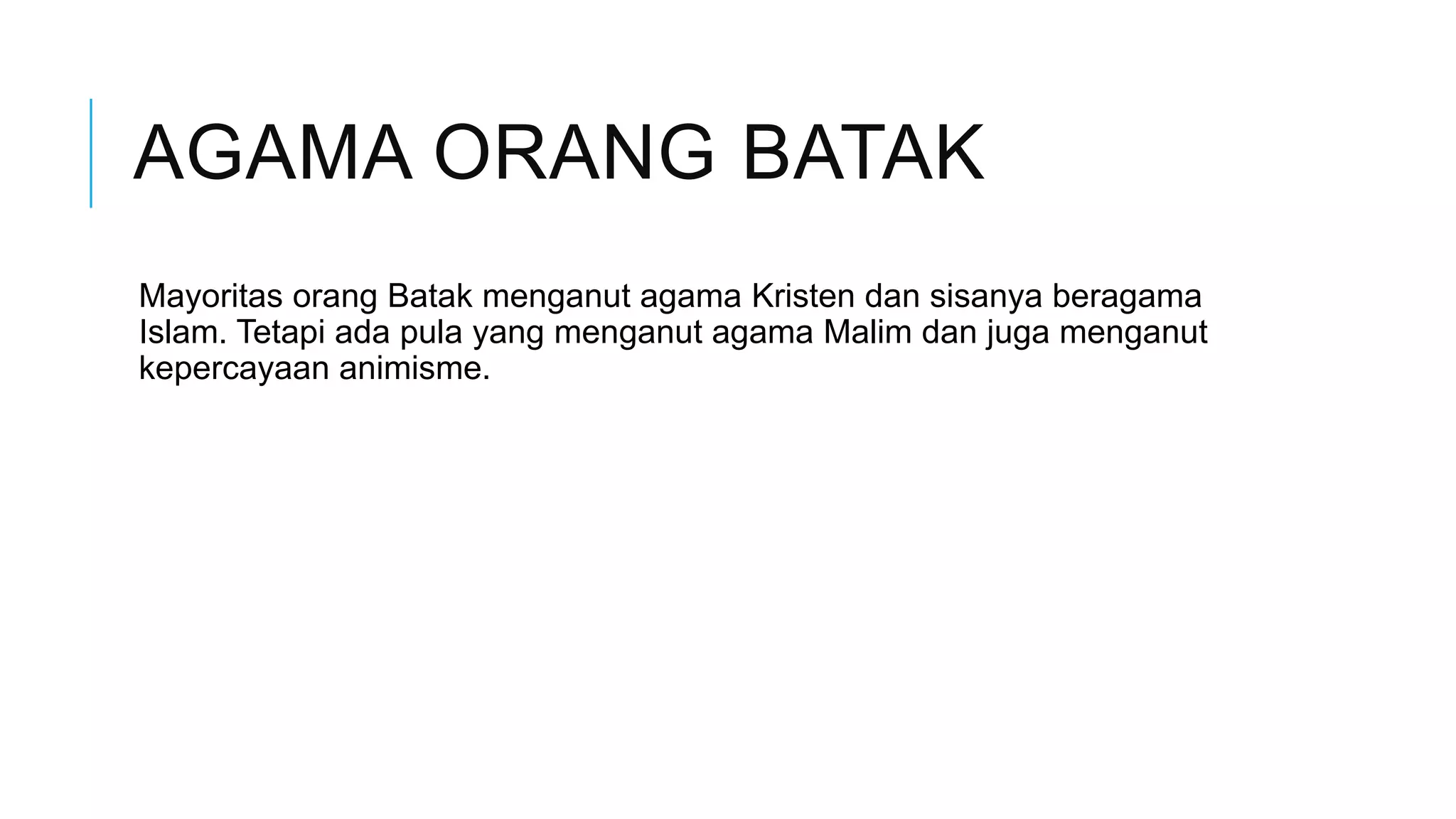 Bahasa Indonesia dan Bahasa Batak | PPT