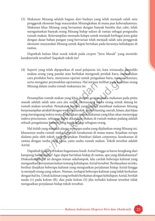 Bahasa indonesia ekspresi diri dan akademik (buku siswa) | PDF