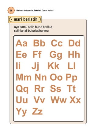 Bahasa indonesia kelas 1 sd - umri nuraini | PDF