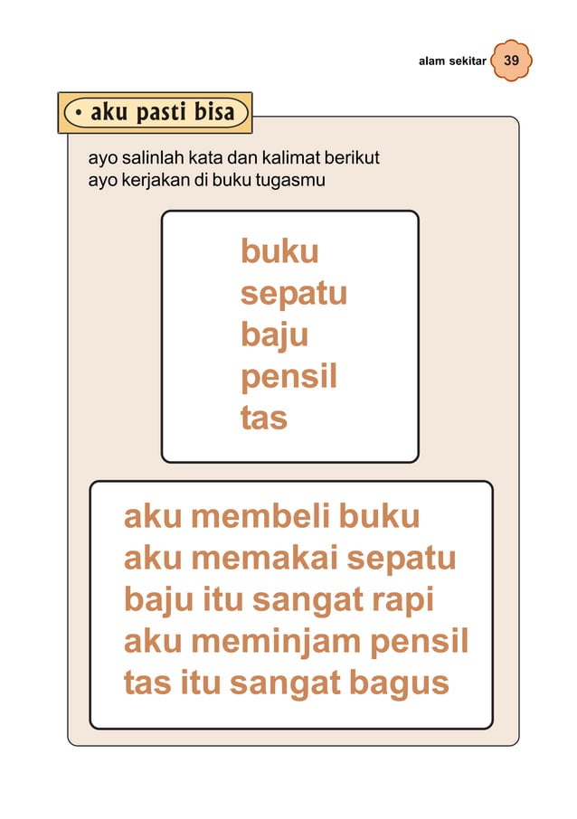 Bahasa indonesia kelas 1 sd - umri nuraini | PDF