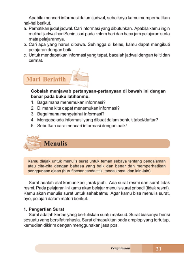 Bahasa indonesia kelas 4 - umri nuraini | PDF