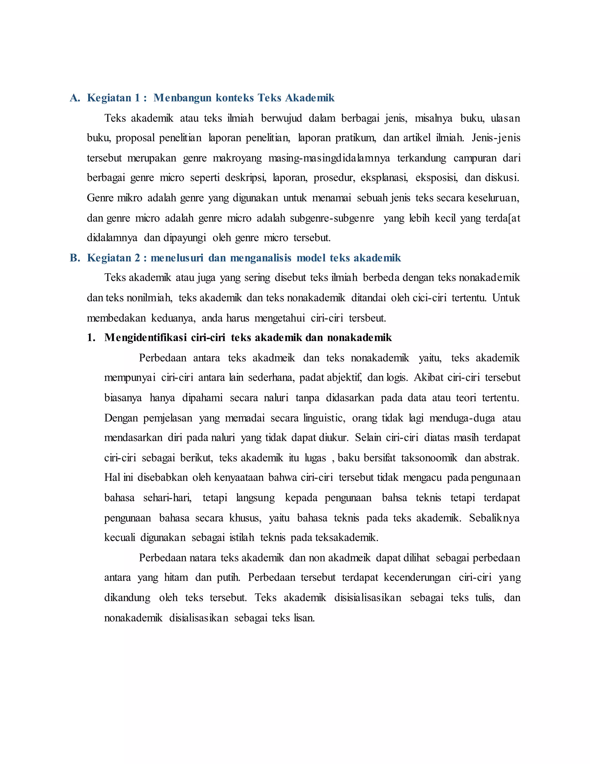 Bahasa indonesia merangkum | PDF