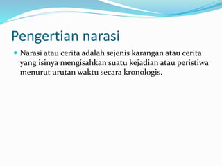 MELENGKAPI PARAGRAF NARASI | PPTX