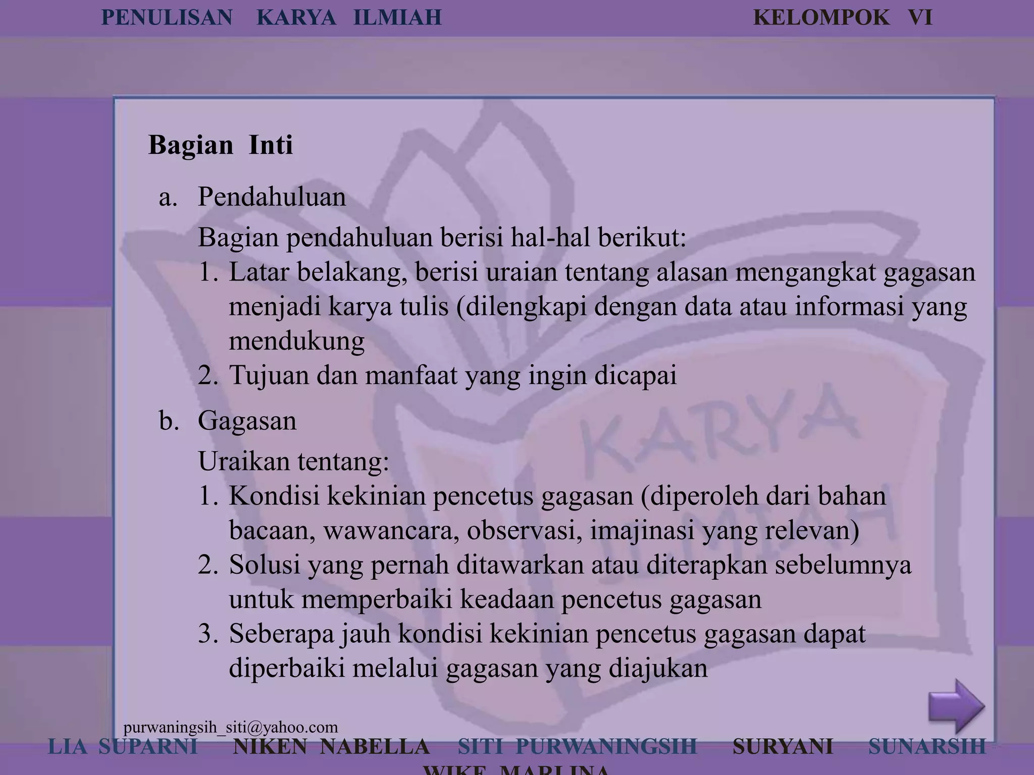 ppt Bahasa indonesia penulisan karya ilmiah | PPTX
