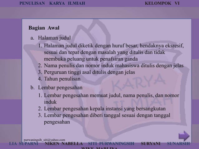 ppt Bahasa indonesia penulisan karya ilmiah | PPTX