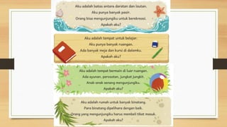 PPT Bahasa Indonesia Tempat Umum dan Rambu-Rambu | PPTX