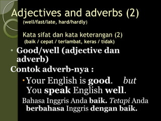 Adjective and Adverb | PPTX