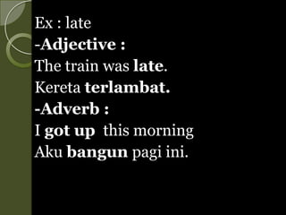 Adjective and Adverb | PPTX