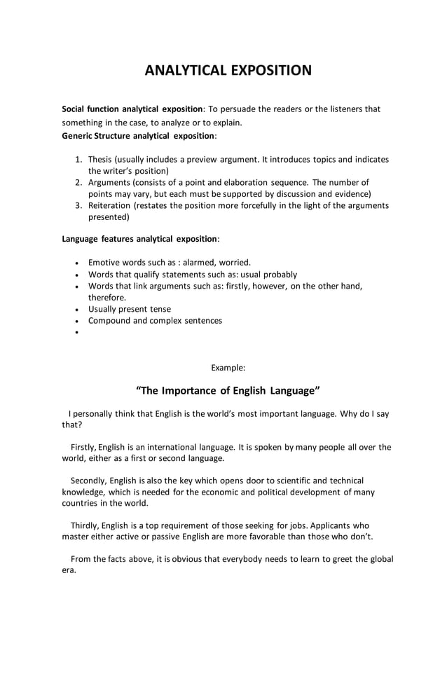 Materi Bahasa Inggris : PROCEDURE RECOUNT NARRATIVE DESCRIPTION etc | DOCX