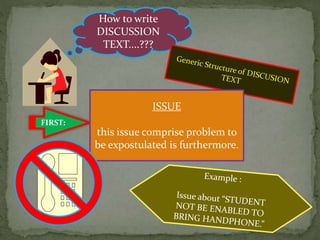 Bahasa inggris ekonomi : "Disscussion and Explanation Text | PPTX
