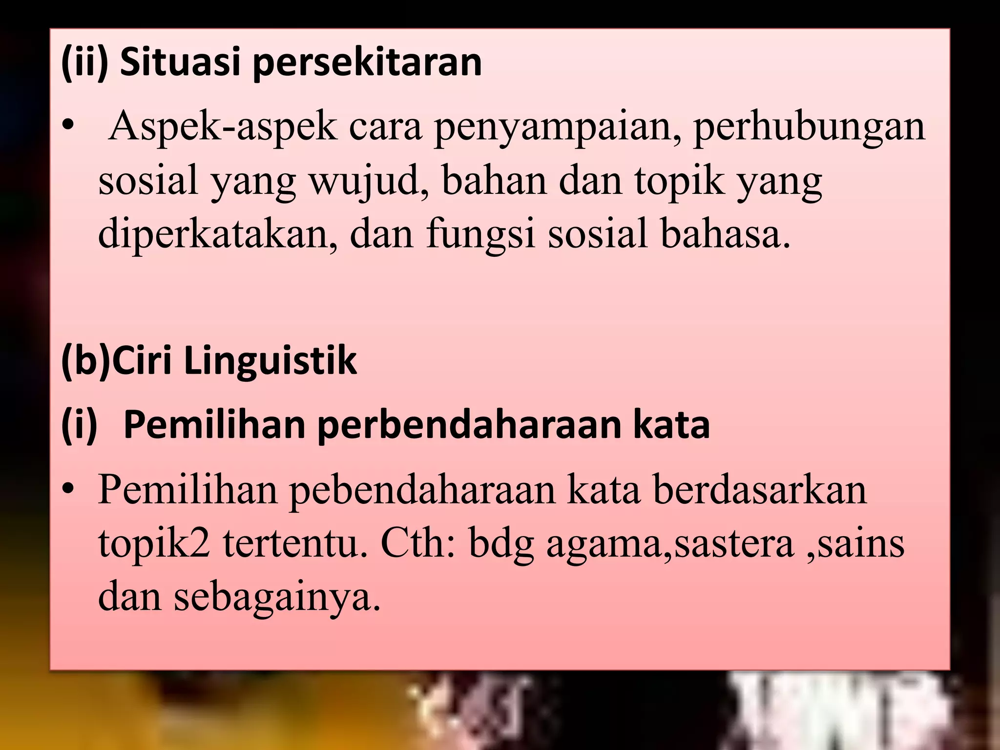 Laras Bahasa STPM Sem3 | PPTX