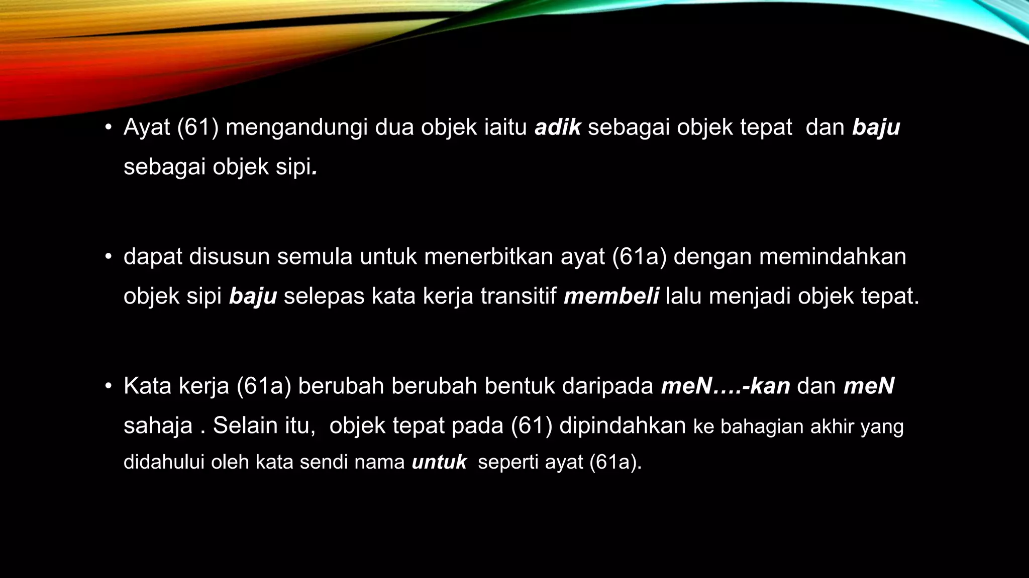 BAHASA MELAYU STPM ( PROSES PENERBITAN AYAT ) | PPTX