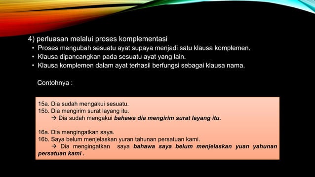 BAHASA MELAYU STPM ( PROSES PENERBITAN AYAT ) | PPTX