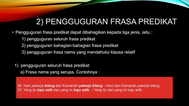 BAHASA MELAYU STPM ( PROSES PENERBITAN AYAT ) | PPTX