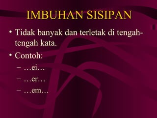 Bahasa melayu tatabahasa (imbuhan) | PPT
