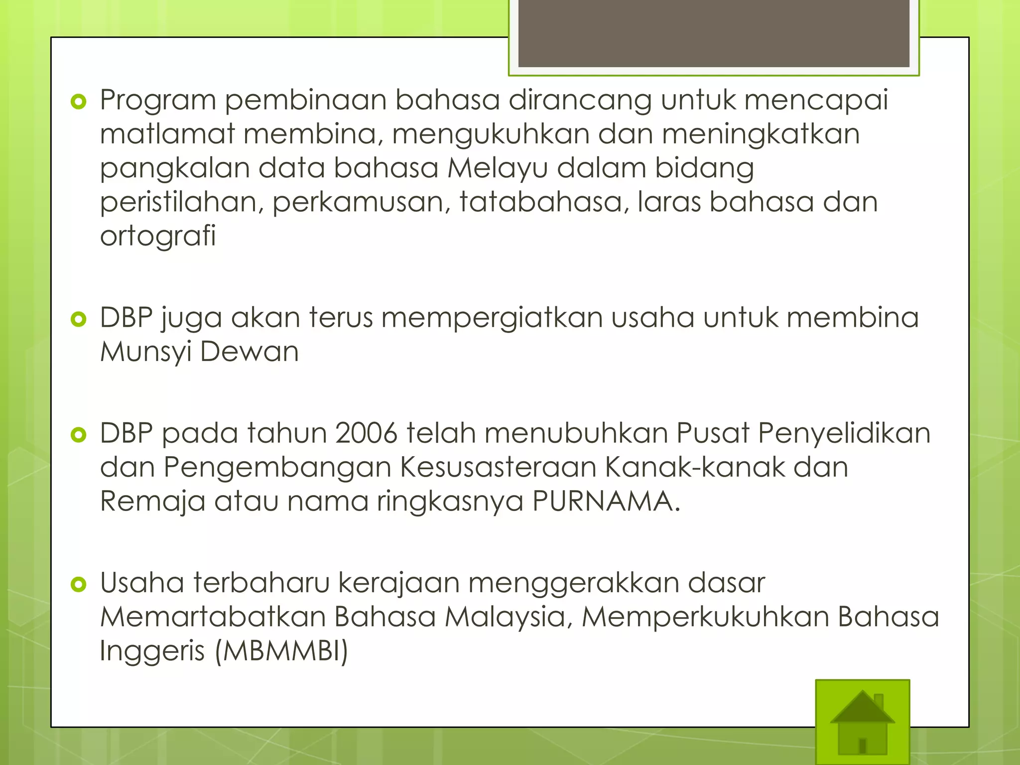 CTU 553 : Bahasa melayu, bahasa perpaduan | PPTX
