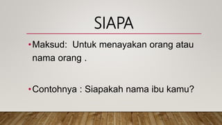 Bahasa melayu khamis 17.6.21