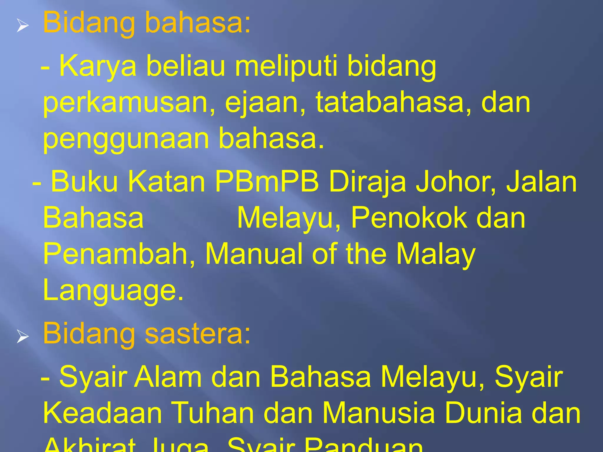 Bahasa melayu moden (2) | PPTX