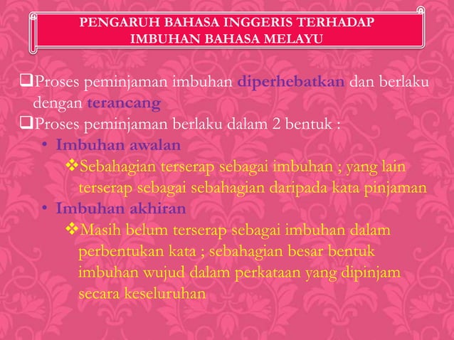 Bahasa Melayu- unsur asing dalam bahasa melayu sem 1 | PPTX