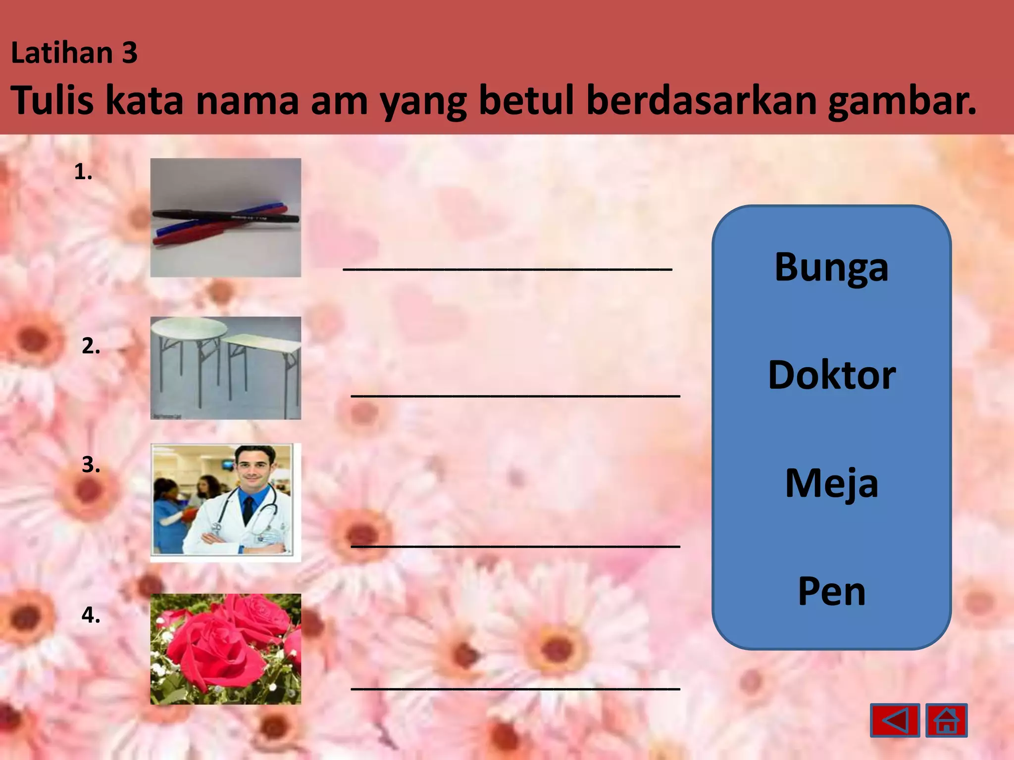 Bahasa Melayu Sekolah Rendah Tahap Satu Kata Nama Am | PPTX
