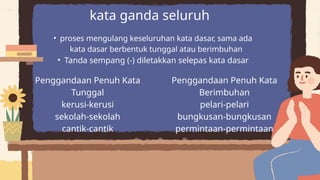 bahasa melayu tahun 5 ejaan dan tatabahasa | PPTX