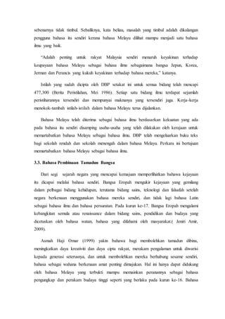 Bahasa melayu tugasan 1 2012 | DOCX