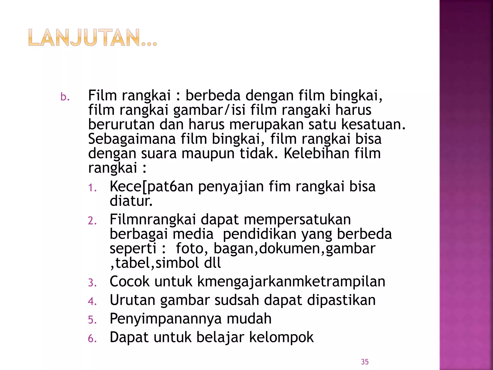 Bahasan 1 lingkup alat media pendidikan | PPTX