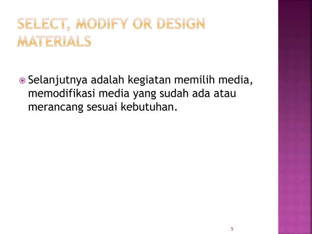 Bahasan 3 teknik perancangan dan strategi penggunaan media pendidikan dalam kbm | PPTX