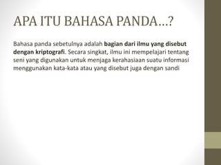BAHASA PANDA.pptx