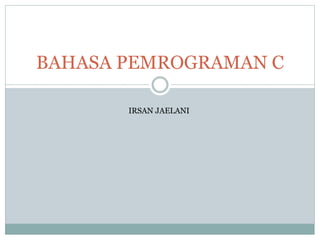 Bahasa pemograman | PPT