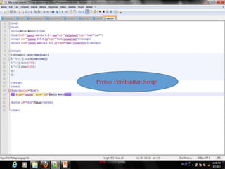 Bahasa pemograman j query | PPTX