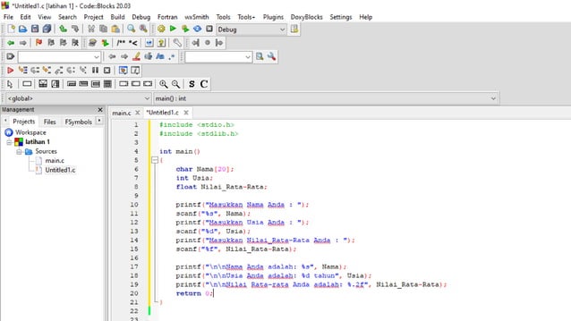 BAHASA PEMROGRAMAN CBAHASA PEMROGRAMAN C.ppt