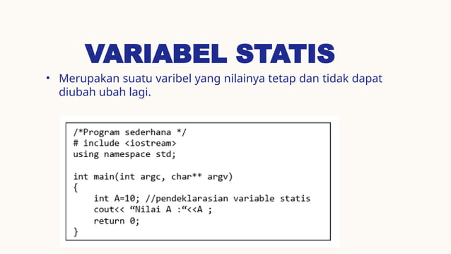 Bahasa pemrograman c++ menggunakan aplikasi Dev C++.pptx