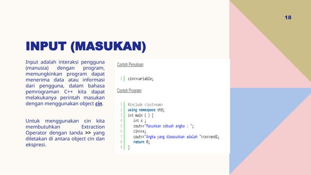 Bahasa pemrograman c++ menggunakan aplikasi Dev C++.pptx