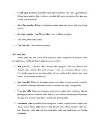 Bahasa pemrograman pascal | DOCX