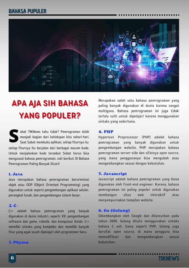 BAHASA PEMROGRAMAN POPULER | PDF