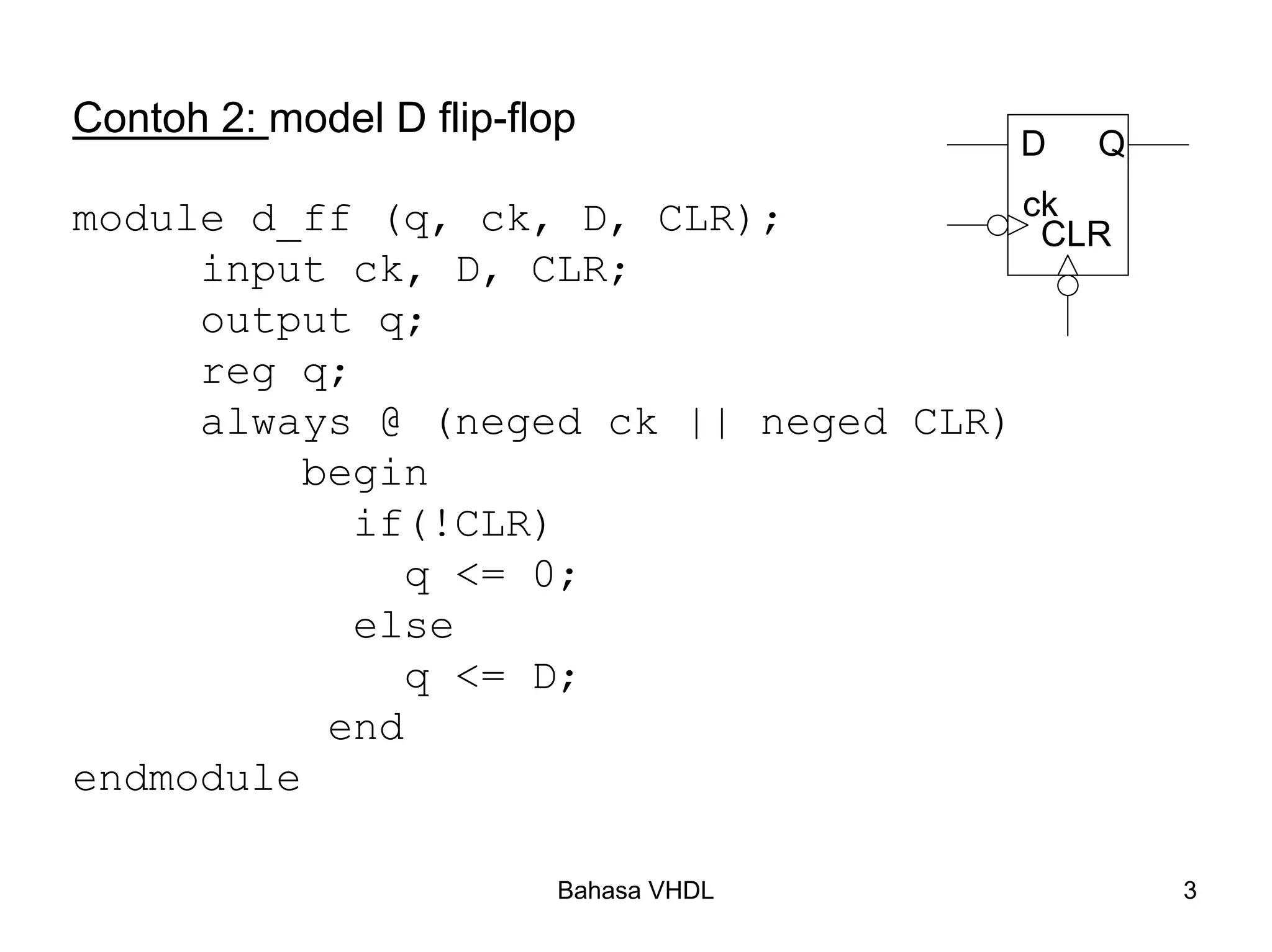 Bahasa pemrograman vhdl | PDF