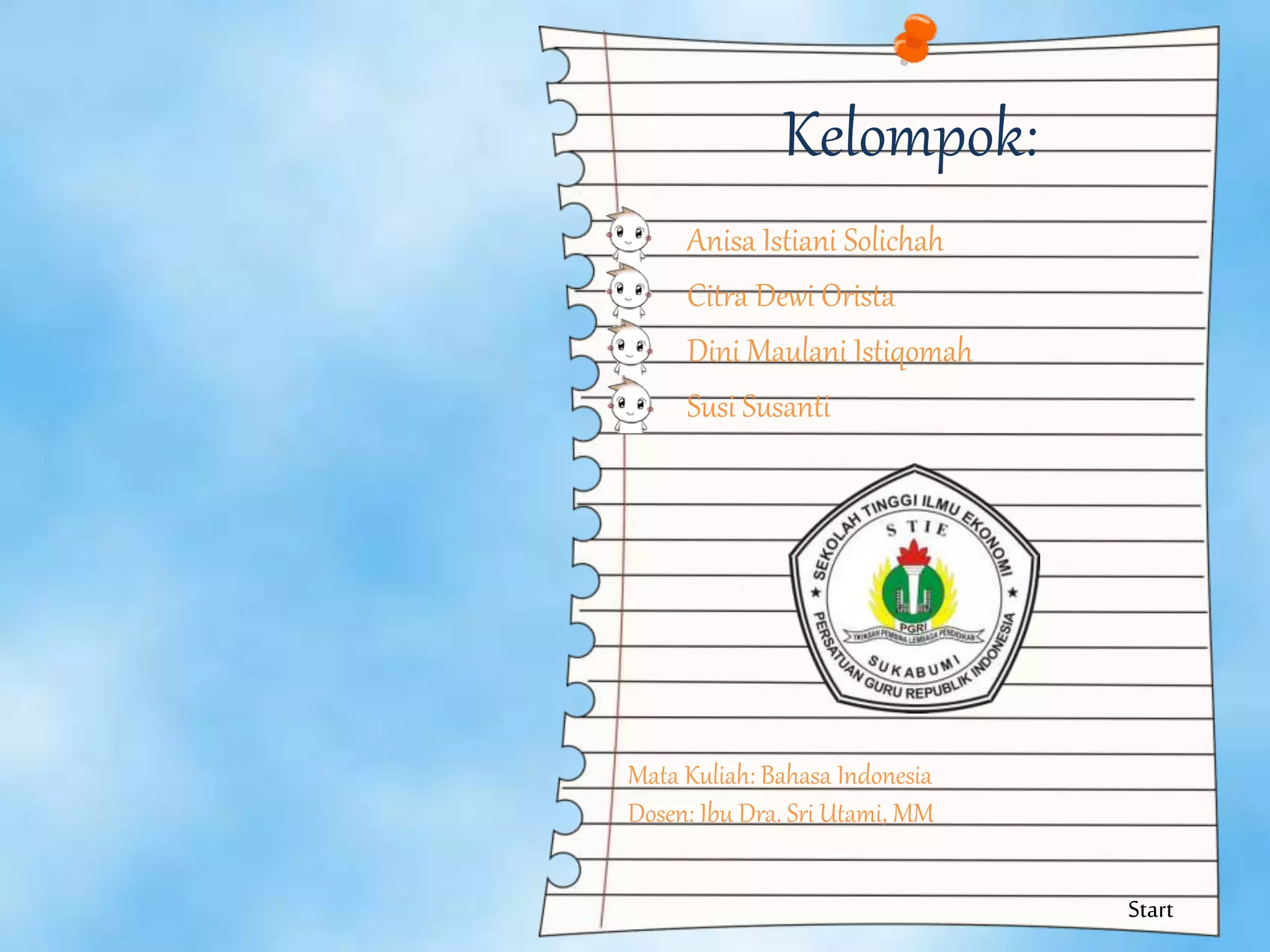 Bahasa Indonesia - Materi Bahasa puitis | PPSX