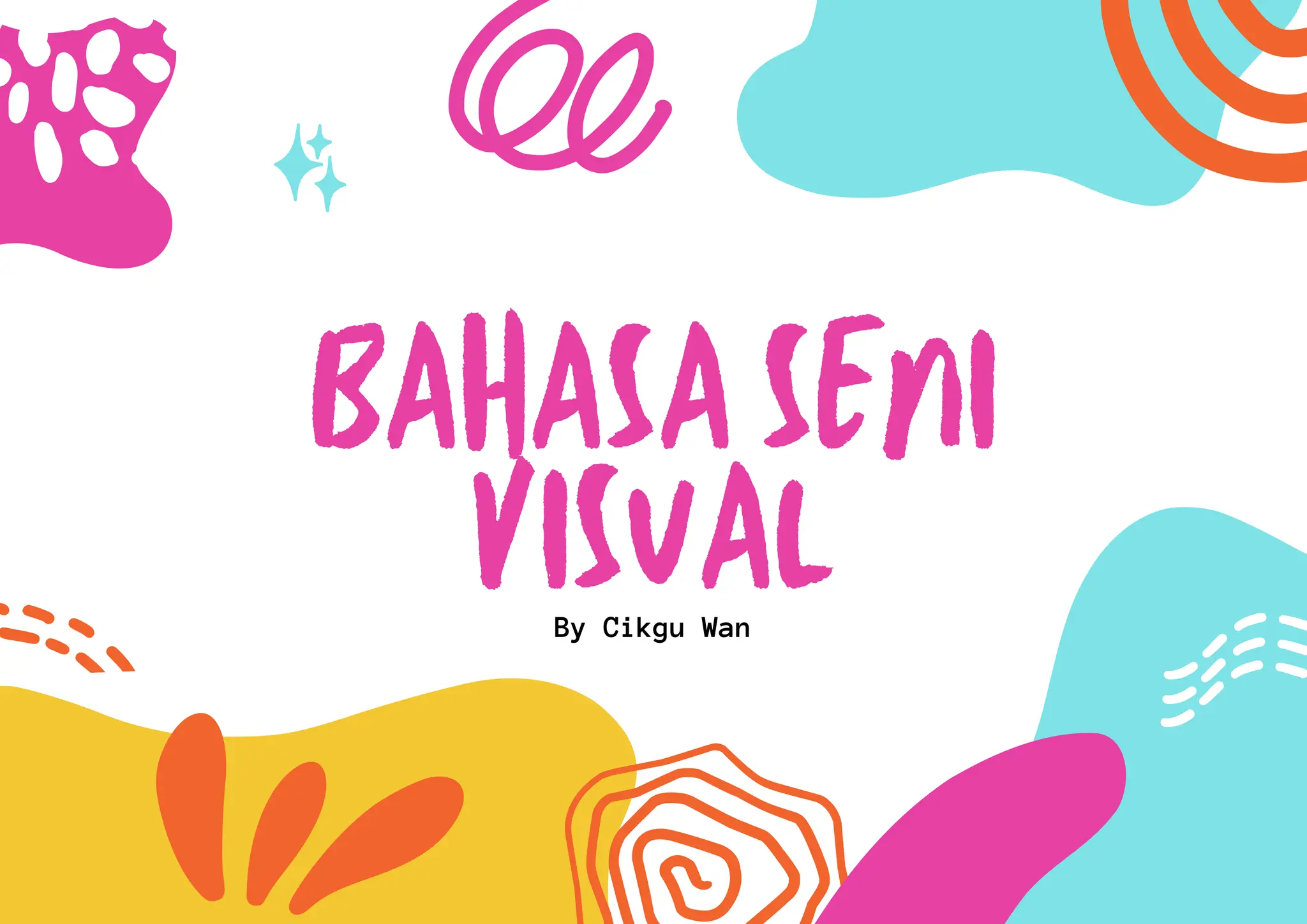 Bahasa Seni Visual Pendidikan Seni Visual | PDF