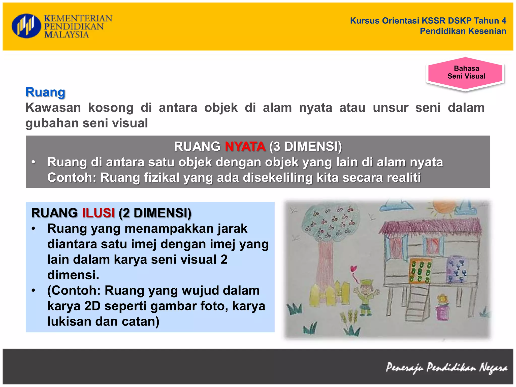 Bahasa seni visual tahun 4 | PPT