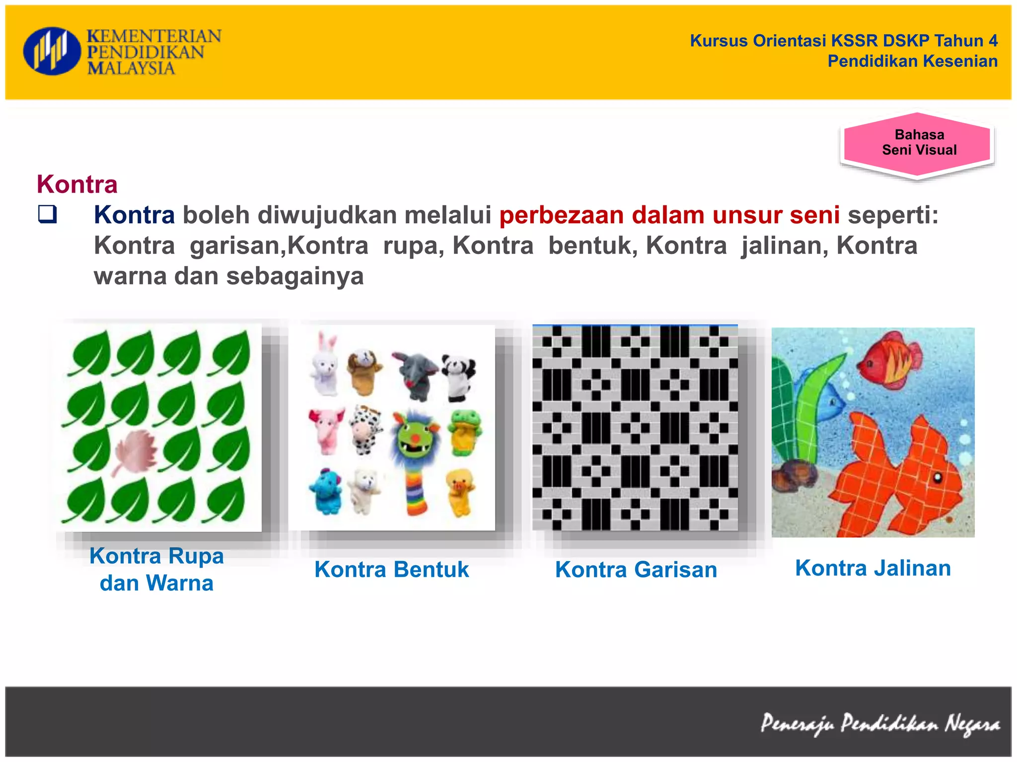 Bahasa seni visual tahun 4 | PPT