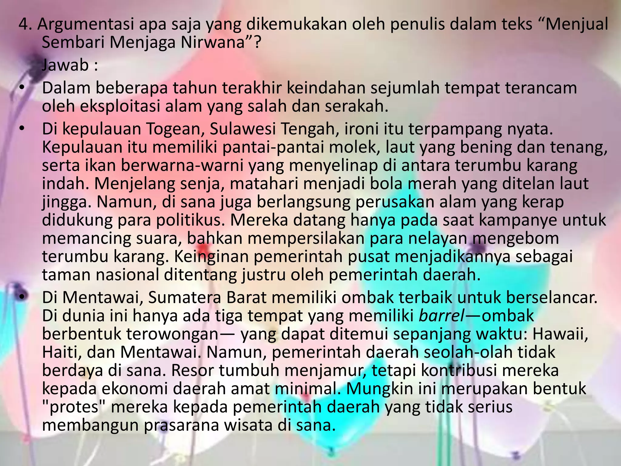 Memahami Struktur dan Kaidah Kebahasaan Teks Opini atau Editorial | PPTX