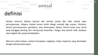 Bahasa spesifik dalam al qur'an | PPTX