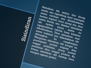 Materi Bahasa Sunda Kelas X Sisindiran.pptx
