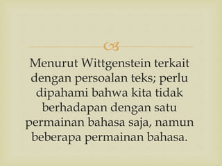 Bahasa, takwil, dan makna | PPT