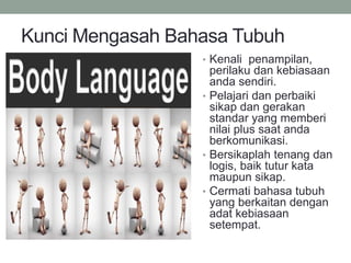 Bahasa tubuh (body language) | PPTX
