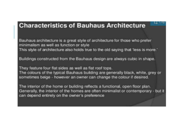 Bahaus and walter gropius | PPT