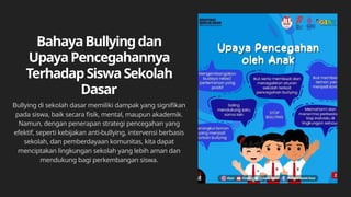 Bahaya Bullying dan Upaya Pencegahannya Terhadap Siswa Sekolah Dasar (1 ...