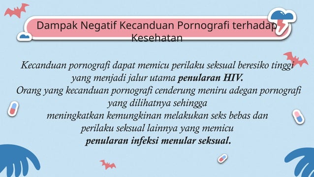 BAHAYA KECANDUAN PORNOGRAFI PADA REMAJA | PPTX