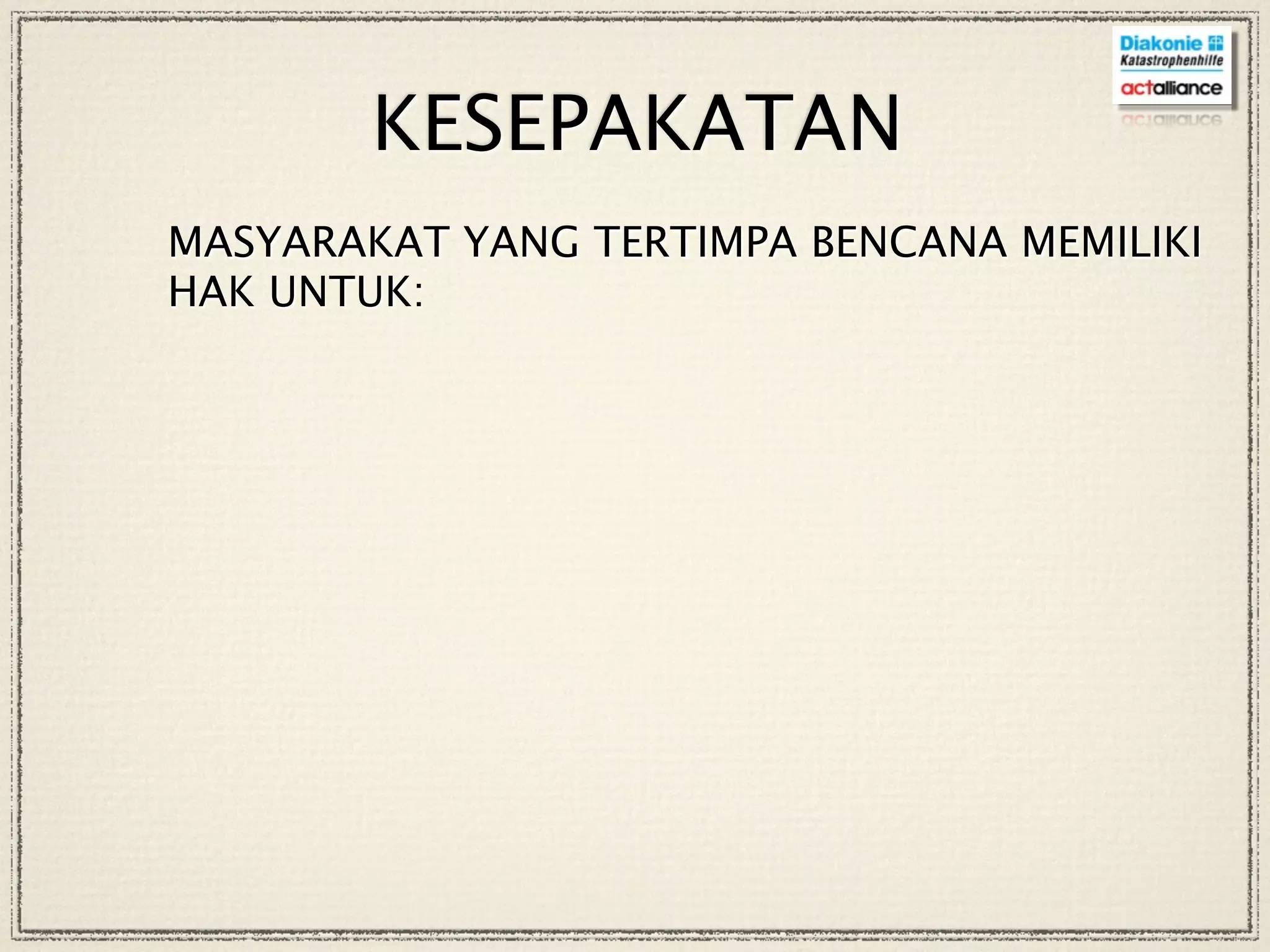 Bahaya, kerentanan, resiko dan bencana | KEY Bahaya, kerentanan, resiko dan bencana | KEY